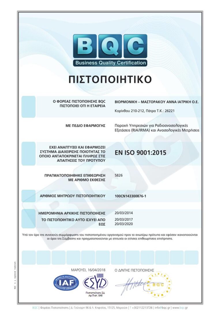 BQC - Βιορμονική